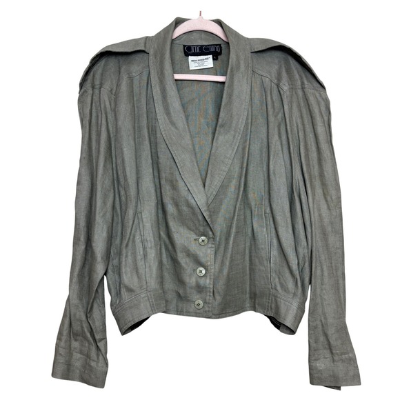 Gene Ewing Bis | Jackets & Coats | Vintage 9s Gene Ewing Bis Linen ...